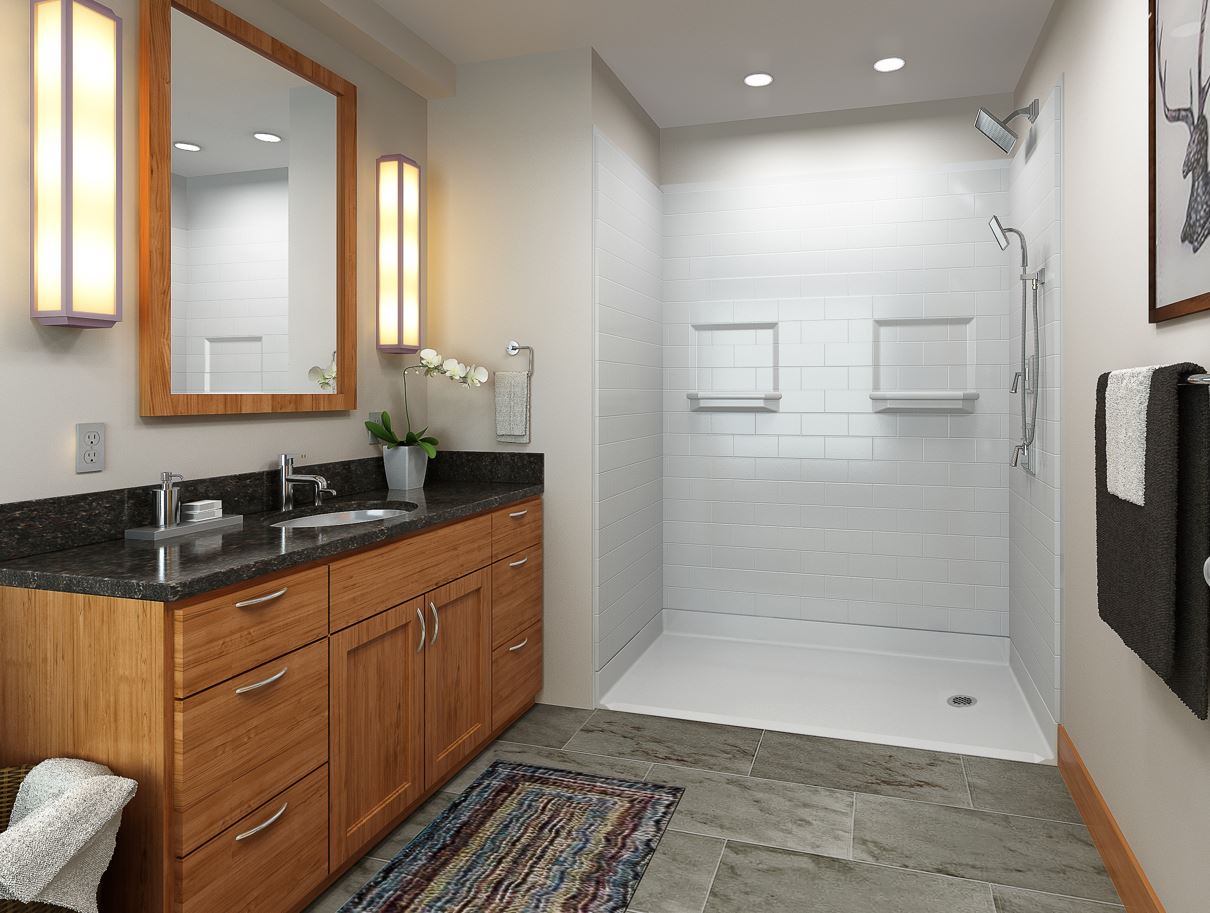 Accessible And Roll In Showers Installed Lifeway Mobility